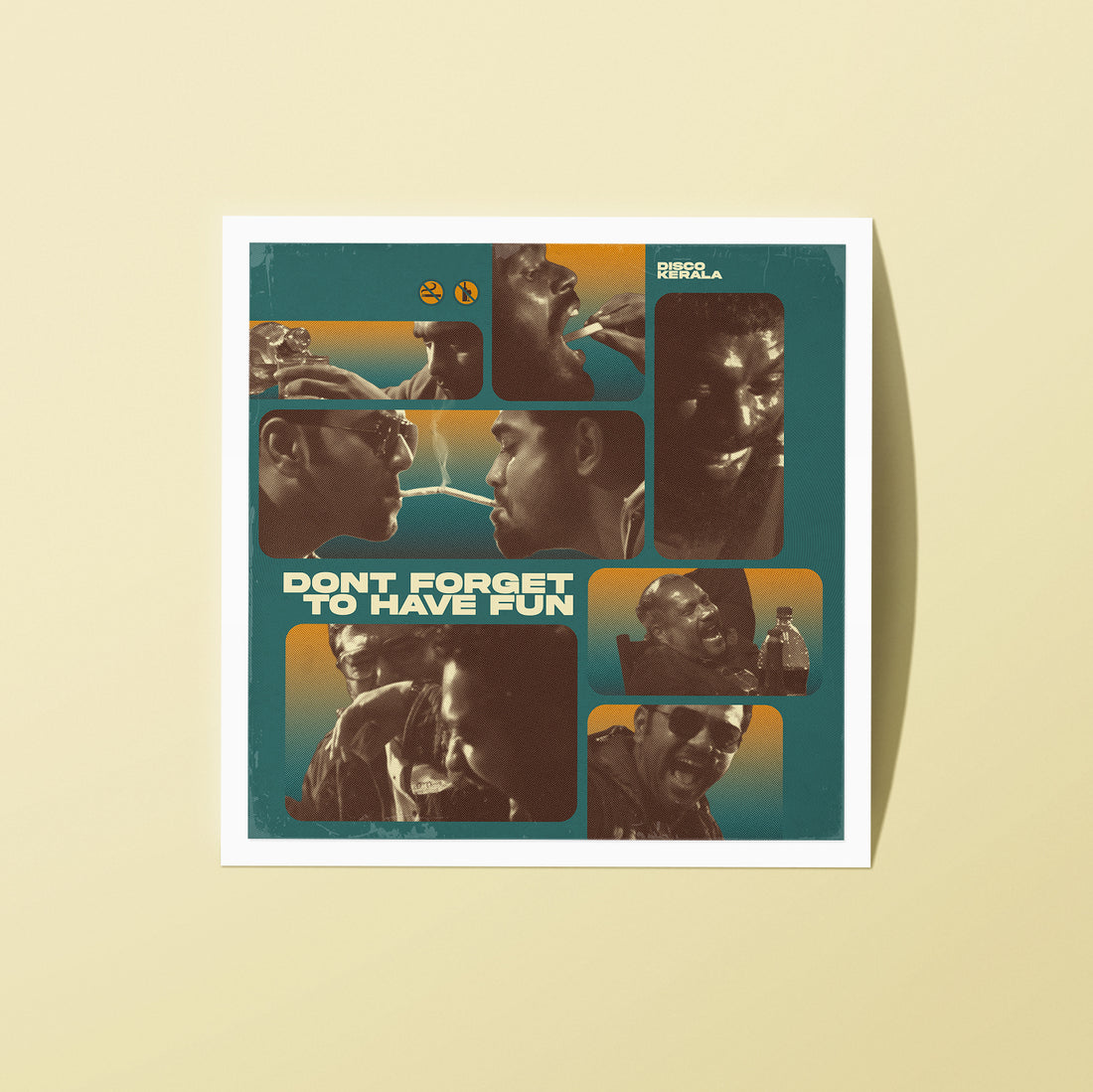 2x2 Inch Sticker / Have Fun / DiscoKerala – DownSouth